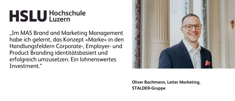 MAS Brand and Marketing Management | Hochschule Luzern