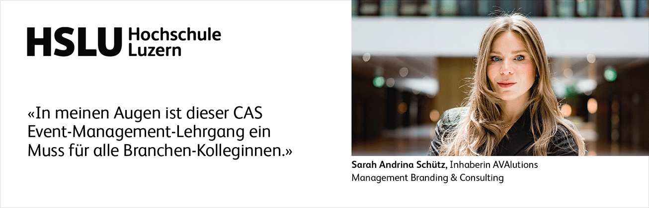 CAS Event-Management Weiterbildung | Hochschule Luzern | Hochschule Luzern
